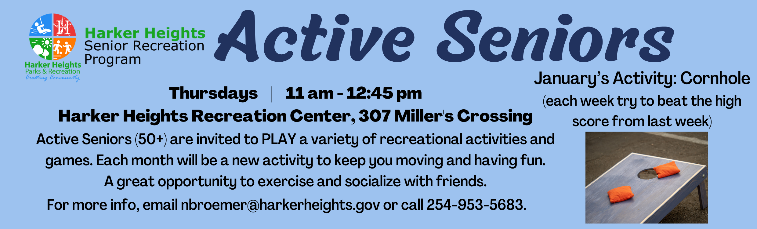 City of Harker Heights - Senior Recreation Programs